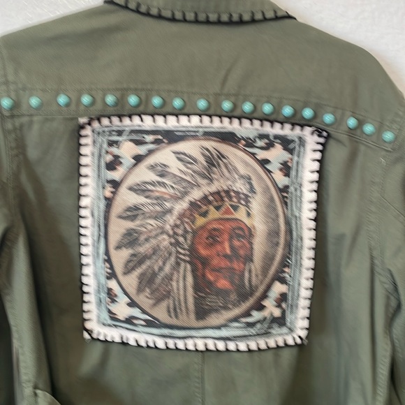 Free Assembly | Jackets & Coats | Large Redesigned Army Green Cotton ...